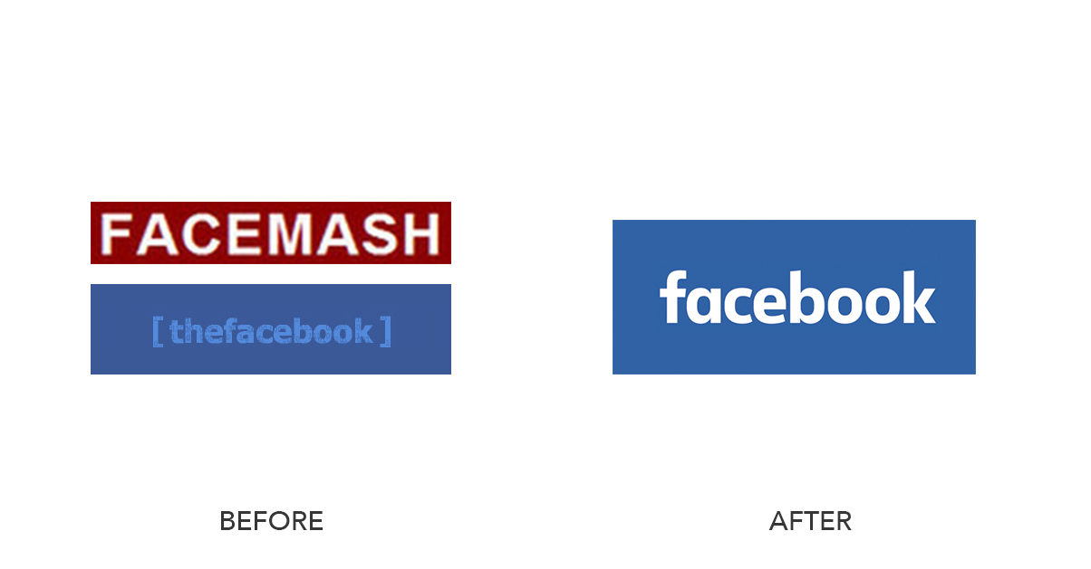 The Before & After Logos for America's Most Iconic Brands